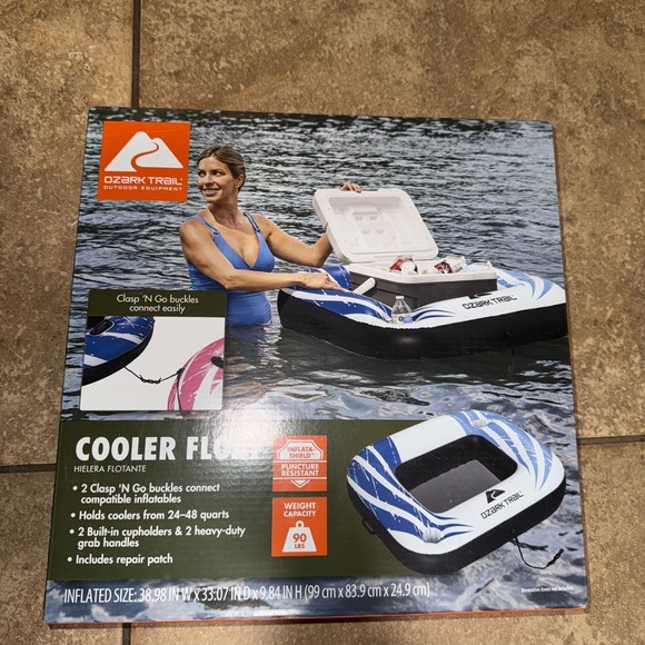 The Unbranded Brand | Party Supplies | Ozark Trail Blue White Floating ...